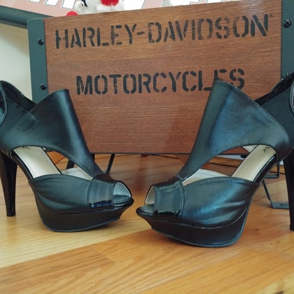 Bumper | Shoes | Bumper Black Heels | Poshmark